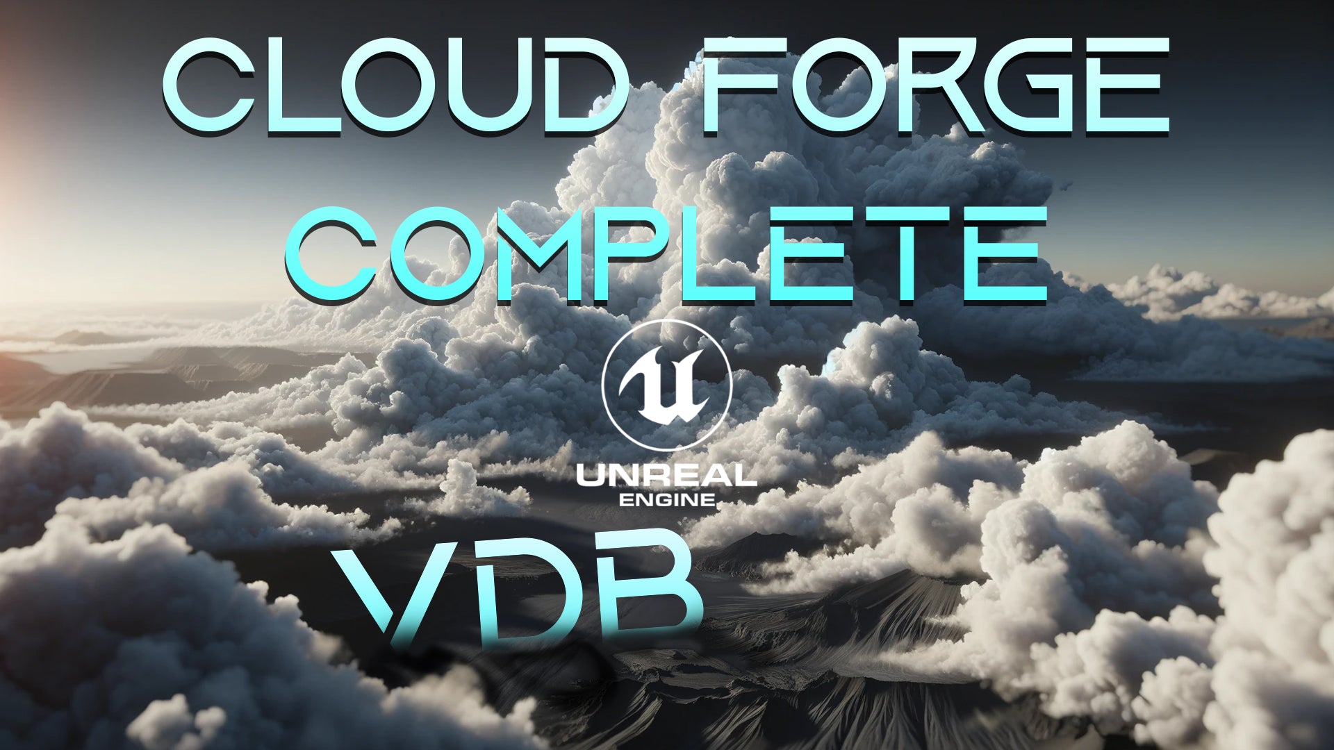 Cloud Forge Complete Unreal Engine 5.3 - VDB Clouds